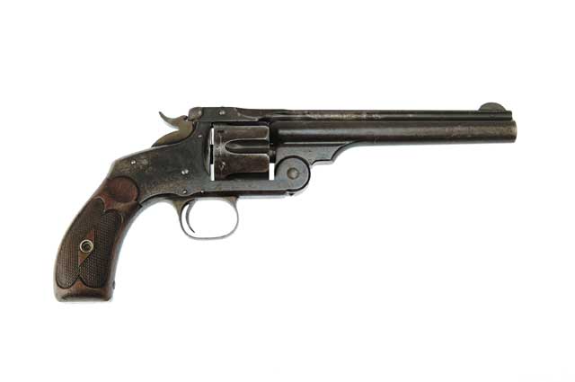 SMITH & WESSON NEW MODEL #3 LARGE FRAME REVOLVER.