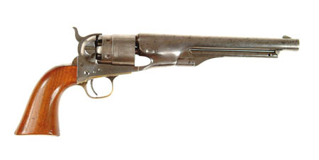 RARE EARLY PRESENTATION COLT MODEL 1860 ARMY REVOLVER.