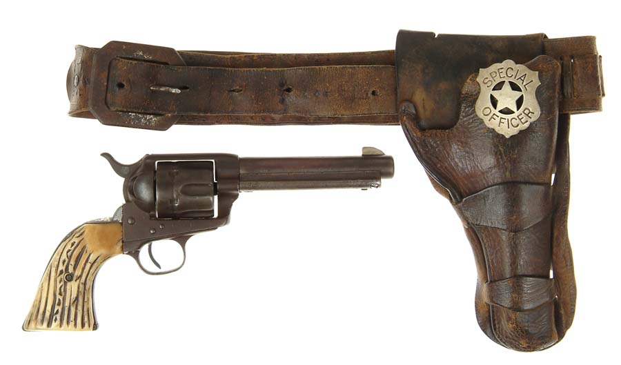 TOM MIX COLT SINGLE ACTION ARMY REVOLVER.