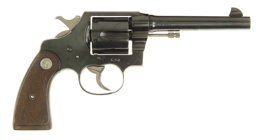 *COLT NEW SERVICE REVOLVER.