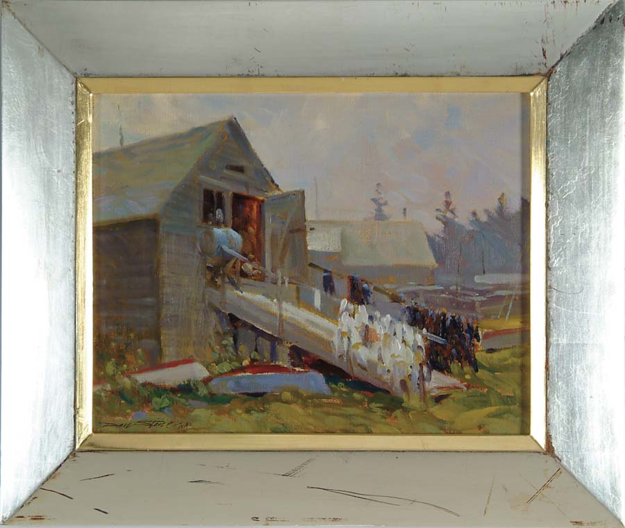 DONALD STONE (American, 1929-) “ALFRED’S FISH HOUSE”.