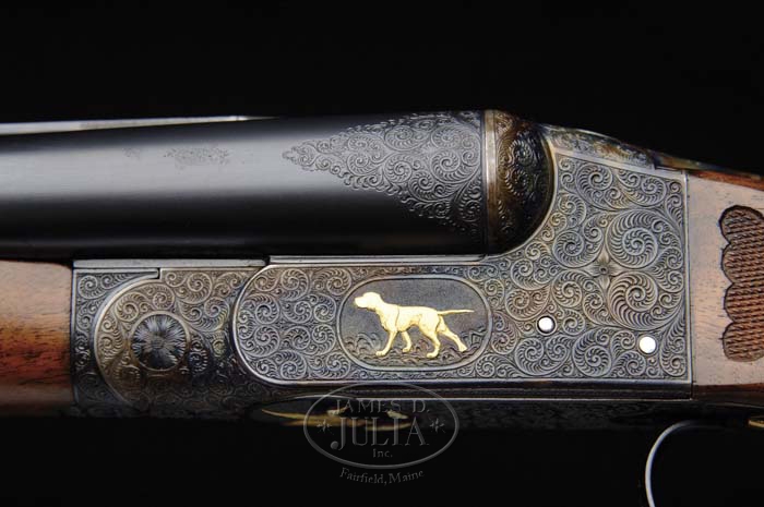 *RARE CASED ITHACA SOUSA GRADE DBL BBL SHOTGUN.