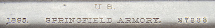 *SPRINGFIELD ARMORY MODEL 1895 KRAG CARBINE.