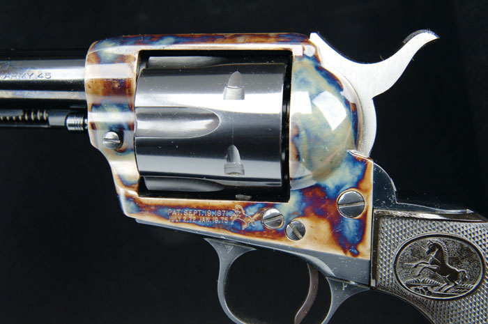 *RARE COLT PRESENTATION 2ND GENERATION SINGLE ACTION ARMY REVOLVER.