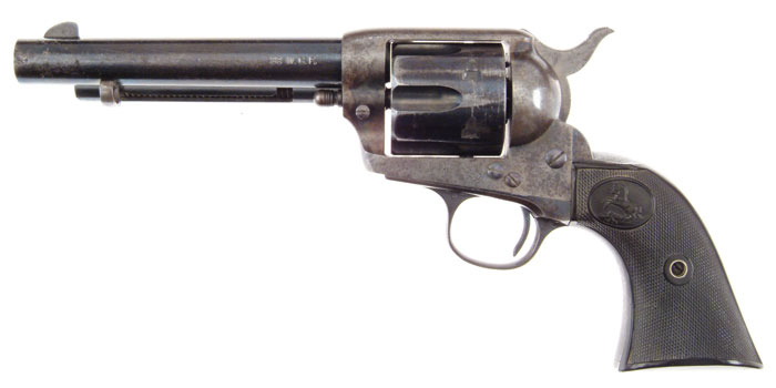 *FAMOUS RANGER FRANK HAMER OWNED FIRST GENERATION COLT SINGLE ACTION ...