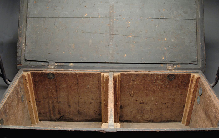 CIVIL WAR & EARLY INDIAN WAR LIMBER CHEST.