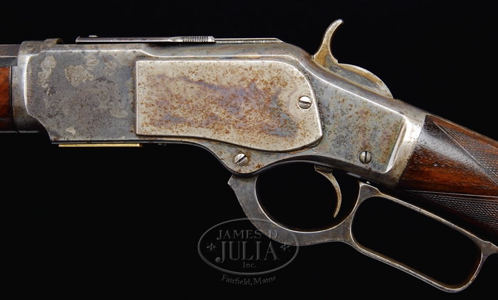 RARE WINCHESTER MODEL 1873 DELUXE LEVER ACTION RIFLE