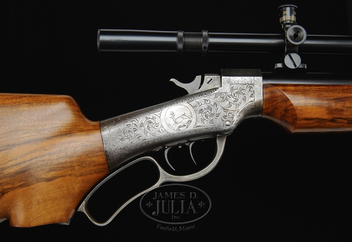 CUSTOM A.W. PETERSON-BALLARD SINGLE SHOT TARGET RIFLE.
