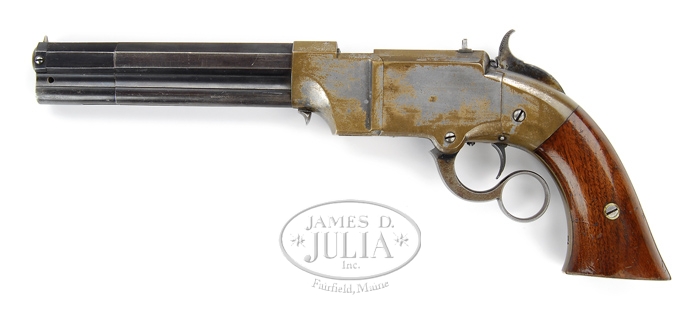 RARE NAVY SIZE VOLCANIC ARMS LEVER ACTION PISTOL.