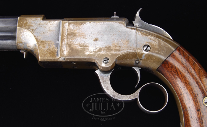 RARE NAVY SIZE VOLCANIC ARMS LEVER ACTION PISTOL.