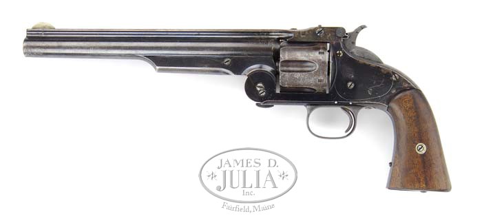 EXTREMELY RARE SMITH & WESSON TRANSITION 1ST MODEL AMERICAN SINGLE ...