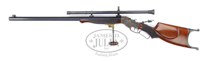 RARE STEVENS IDEAL MODEL 52 DELUXE SINGLE SHOT “SCHUETZEN JUNIOR” RIFLE ...