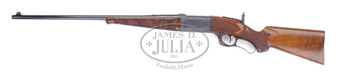*RARE FACTORY ENGRAVED DELUXE SAVAGE MODEL 1899 LEVER ACTION RIFLE.