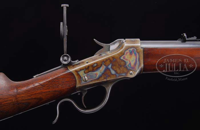 WINCHESTER MODEL 1885 LOW-WALL SINGLE SHOT RIFLE.