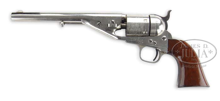 FINE COLT MODEL 1861 CONVERSION REVOLVER.