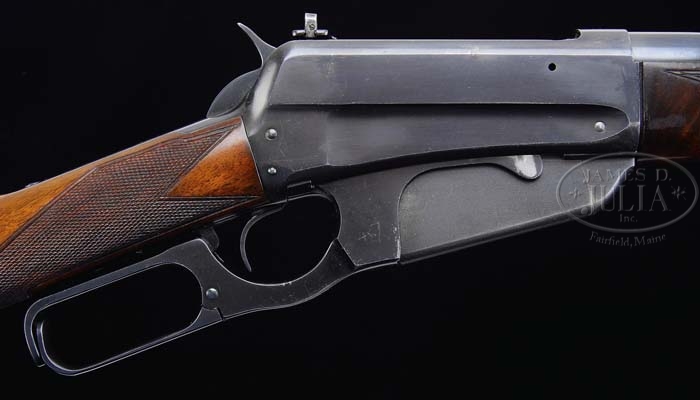 *OUTSTANDING WINCHESTER 1895 DELUXE LEVER ACTION RIFLE.