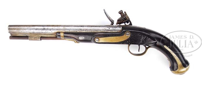 U.S. MODEL 1805 HARPERS FERRY PISTOL.