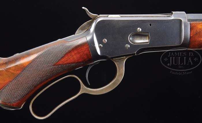 *SCARCE WINCHESTER MODEL 92 DELUXE LEVER ACTION RIFLE.