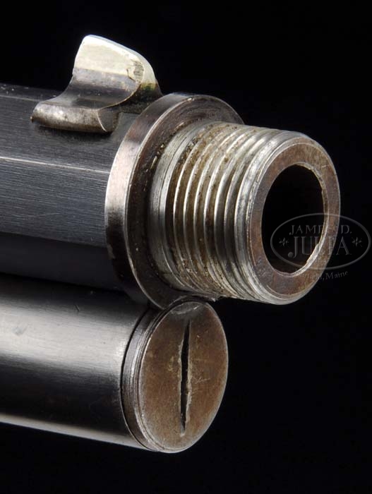 FIRST YEAR WINCHESTER MODEL 92 FITTED FOR SILENCER.