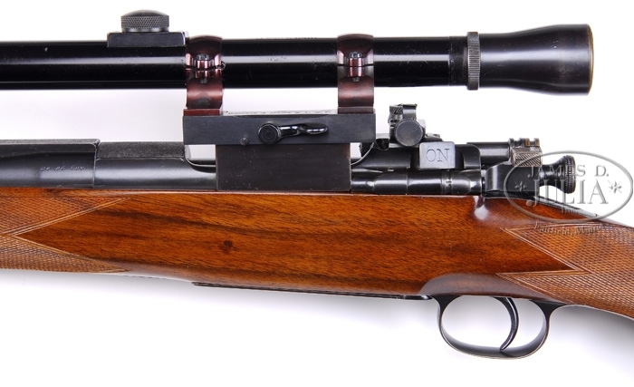 *GRIFFIN AND HOWE SPRINGFIELD SPORTING RIFLE W/SCOPE.