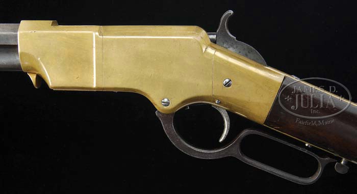 HENRY 1860 LEVER ACTION REPEATING RIFLE.