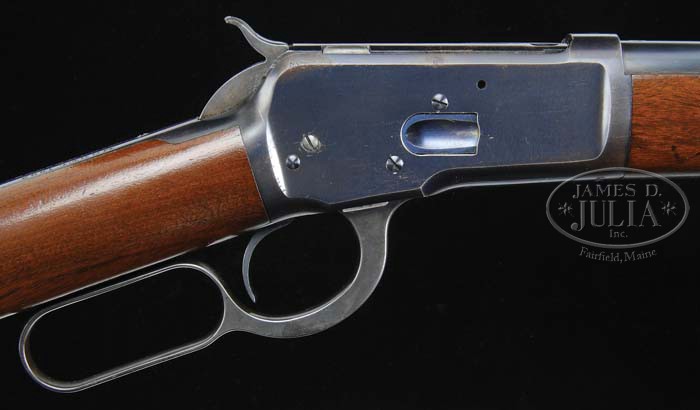*WINCHESTER MODEL 92 ROUND BARREL LEVER ACTION RIFLE.