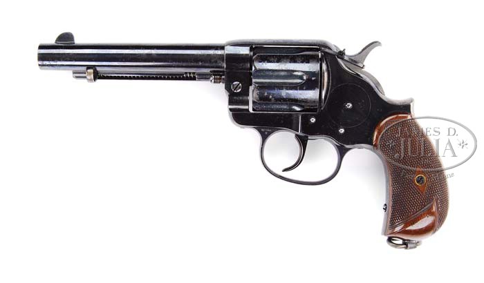 SCARCE CASED COLT MODEL 1878 DA REVOLVER WITH PALL MALL ADDRESS.