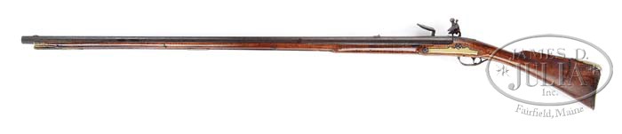 RARE CURLY MAPLE STOCKED BUCKS COUNTY PA FLINTLOCK REVOLUTIONARY WAR ...