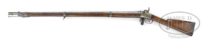 EXPERIMENTAL BREECH LOADING MUSKET, POSSIBLY CONFEDERATE.