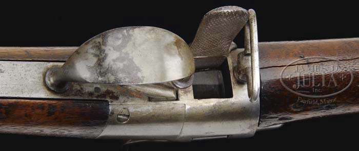 EXPERIMENTAL BREECH LOADING MUSKET, POSSIBLY CONFEDERATE.