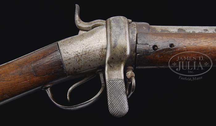 EXPERIMENTAL BREECH LOADING MUSKET, POSSIBLY CONFEDERATE.