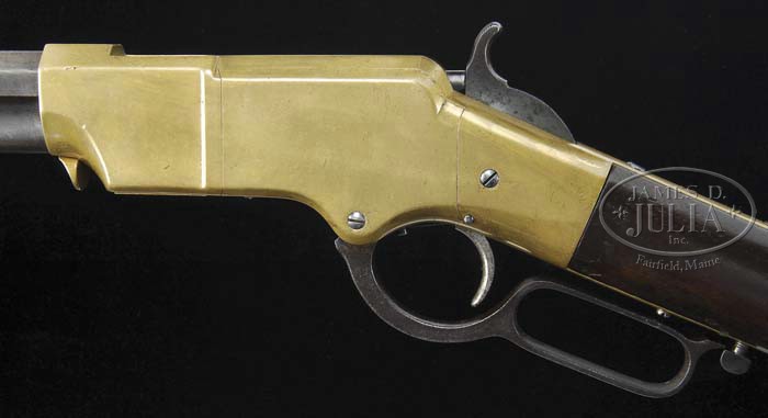 HENRY 1860 LEVER ACTION REPEATING RIFLE.