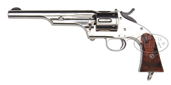 FINE PRESENTATION 1ST MODEL MERWIN & HULBERT ARMY SINGLE ACTION REVOLVER.