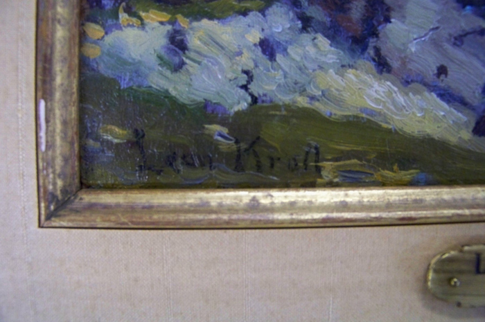 LEON KROLL (American, 1884-1974) ROCKY COAST.