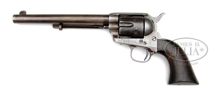 COLT ETCHED PANEL FRONTIER SIX SHOOTER SINGLE ACTION ARMY REVOLVER.