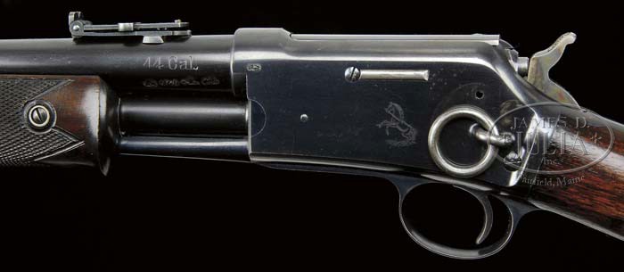 VERY RARE CASED COLT BABY LIGHTNING PUMP ACTION CARBINE.