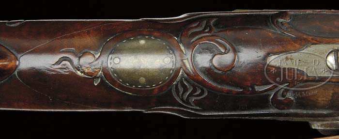 FINE & RARE RELIEF CARVED NICHOLAS BEYER GOLDEN AGE FLINTLOCK KENTUCKY ...