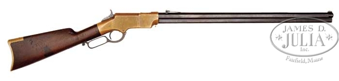 NEW HAVEN ARMS MODEL 1860 MARTIALLY MARKED HENRY REPEATING RIFLE.