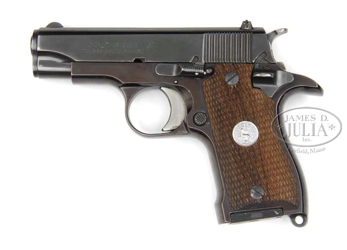 *RARE DOCUMENTED COLT PONY SEMI-AUTO PISTOL.