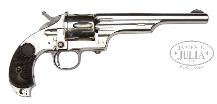 FINE EARLY MERWIN & HULBERT ARMY MODEL SINGLE ACTION REVOLVER.
