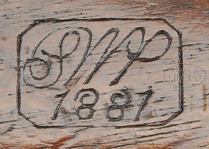 RARE SPRINGFIELD MODEL 1880 TRIAL TRAPDOOR RIFLE WITH SLIDING TRIANGLE ...