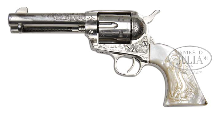 *FACTORY ENGRAVED COLT SINGLE ACTION ARMY REVOLVER.