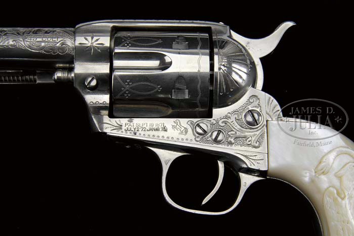 *FACTORY ENGRAVED COLT SINGLE ACTION ARMY REVOLVER.