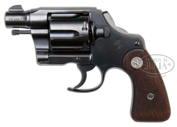 *EXTREMELY RARE COLT NEW SERVICE “FITZ SPECIAL” DOUBLE ACTION REVOLVER.