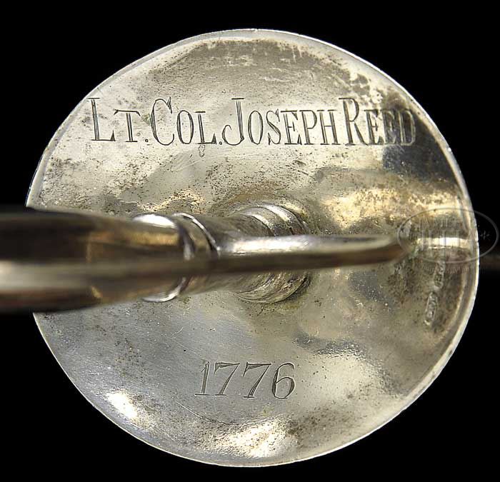 IMPORTANT AND HISTORIC REVOLUTIONARY WAR SILVER HILT SWORD BY MILNE OF ...