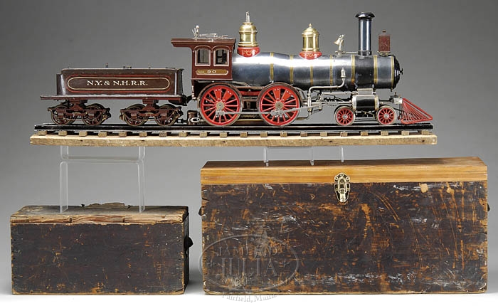 INCREDIBLE HAND BUILT ATKINS STOVER AMERICAN OUTLINE LIVE STEAM ENGINE ...