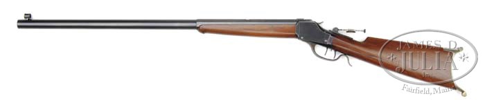 WINCHESTER MODEL 85 HIGH WALL OFF HAND TARGET RIFLE.