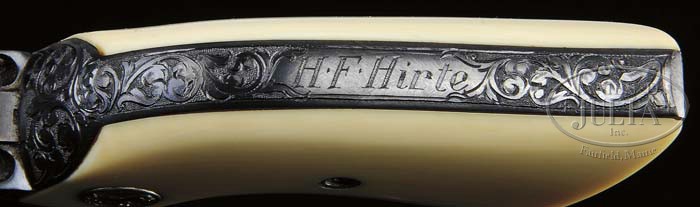 *FINE ENGRAVED & INSCRIBED PRE-WAR COLT SINGLE ACTION ARMY REVOLVER.