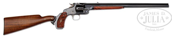 VERY RARE SMITH & WESSON MODEL 320 REVOLVING RIFLE.