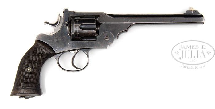 CASED WEBLEY GREEN TARGET MODEL 1894 WITH AUXILIARY .297/ .230 MORRIS ...